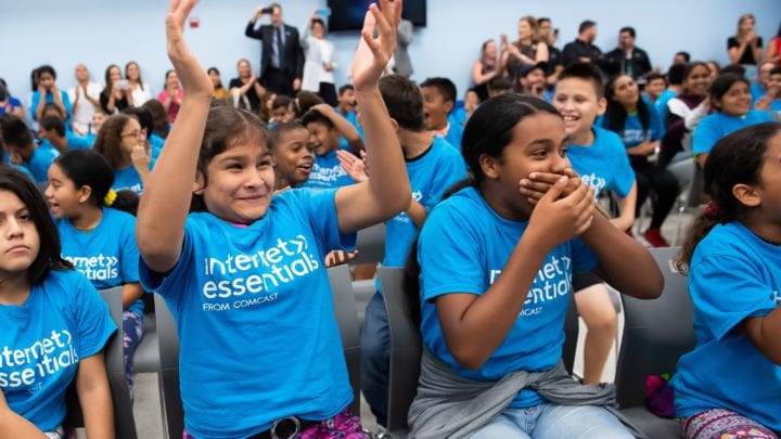 Comcast Surprises Miami Kids with New Laptops | Comcast Florida
