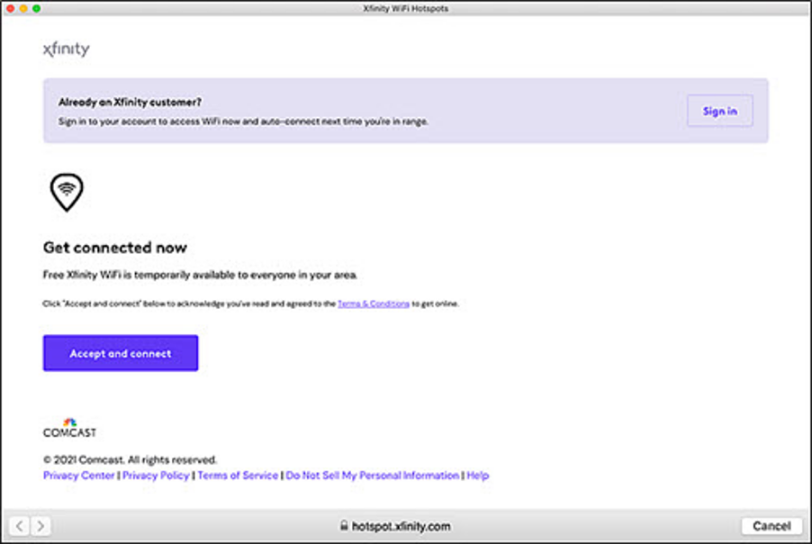 Comcast Opens Free Xfinity WiFi Hotspot Network as Hurricane Ian ...