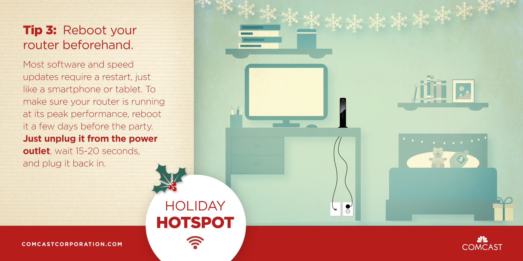 Optimize your wi-fi for your holiday guests | Comcast Utah